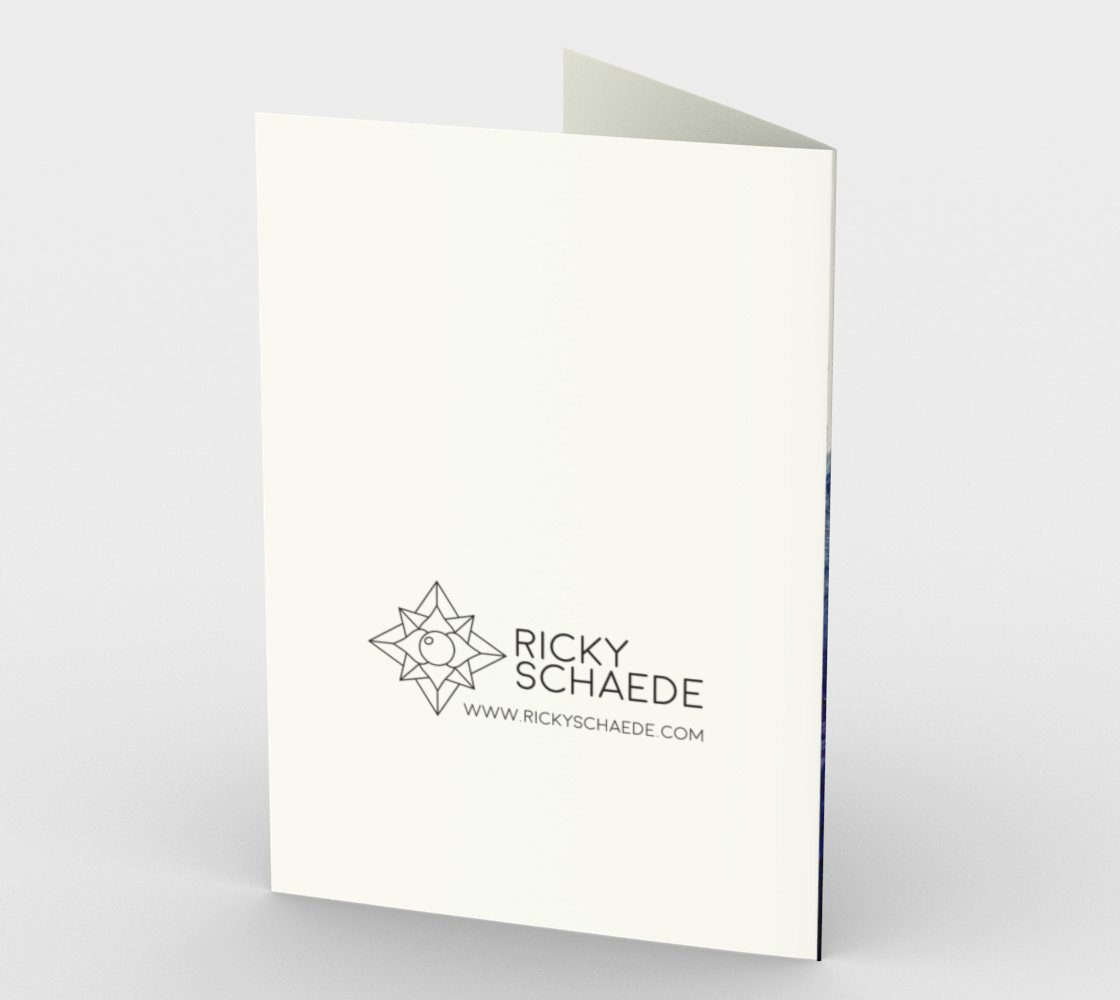 Resolute Greeting Card – Ricky Schaede Art Studio